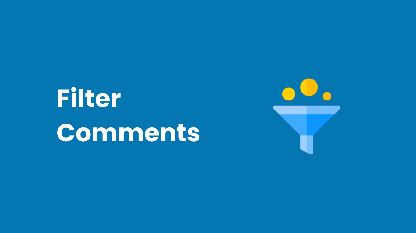 Softacus - Filter Comments